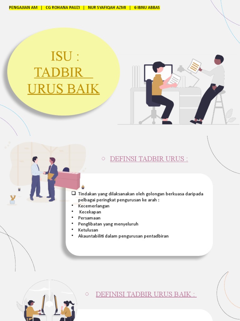 Isu - Tadbir Urus Baik | PDF