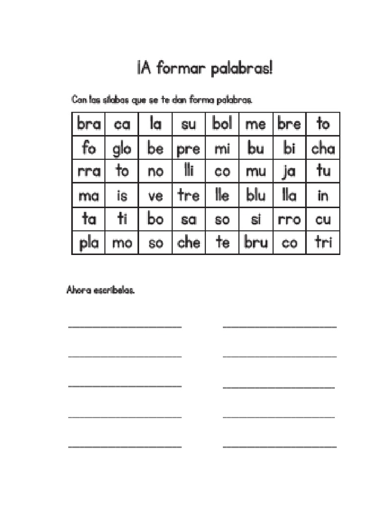 Palabras Nuevas | PDF