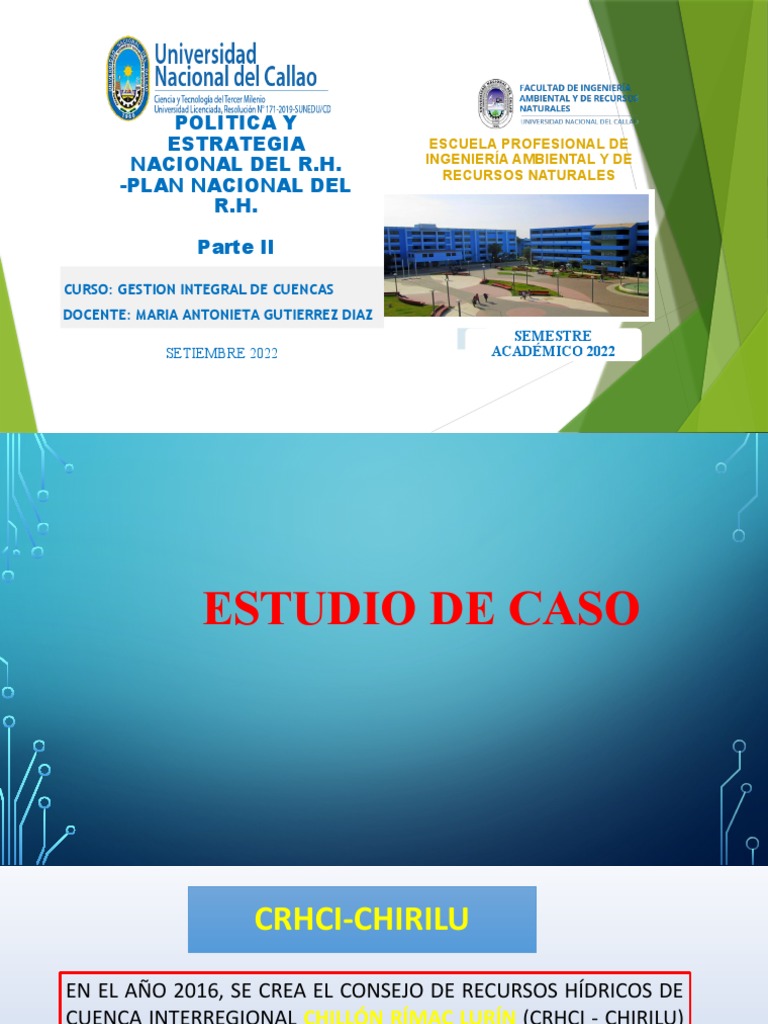 Politcas y Estrategias Parte II | PDF | Agua | Recursos hídricos