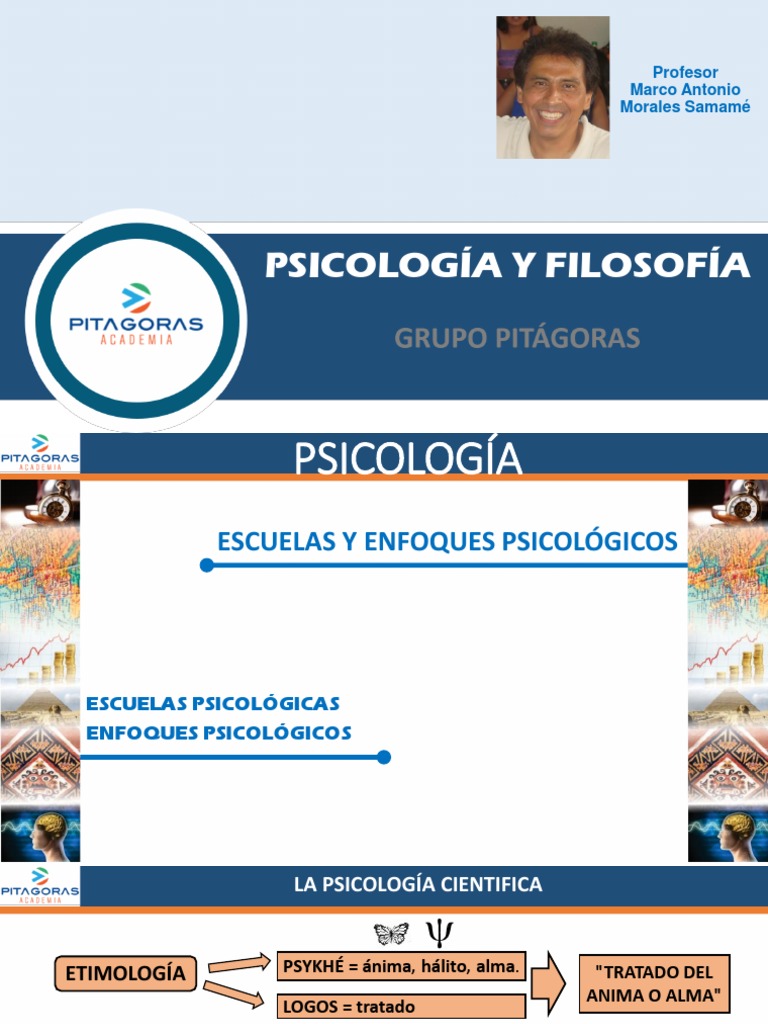 Escuelas y Enfoques Psicológicos | PDF | Sicología | Psicoanálisis