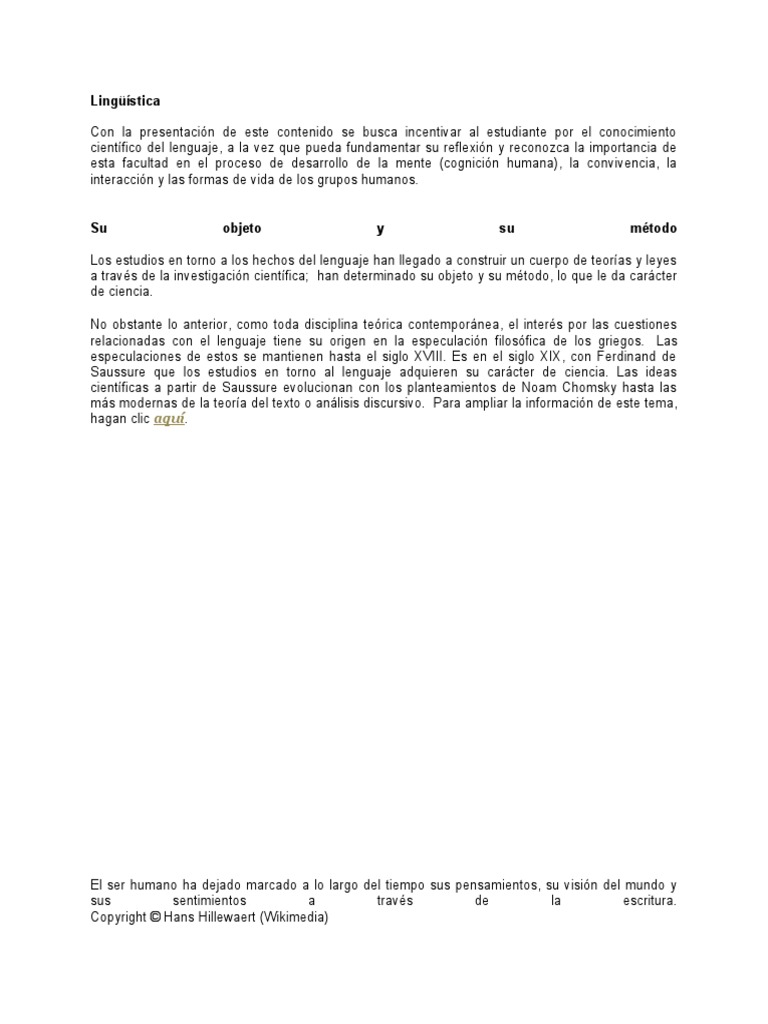 Tema 1 Linguistica Pdf Comunicación Lingüística