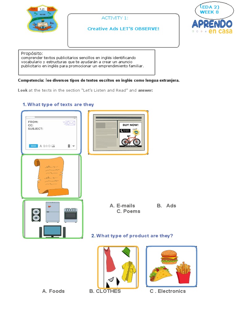 Eda2 - Activity1 - (3°y 4) | PDF