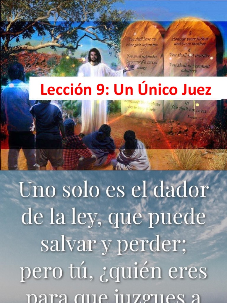 Leccion 9 | PDF | Jesús | Juez Leccion 9 | PDF | Jesús | Juez