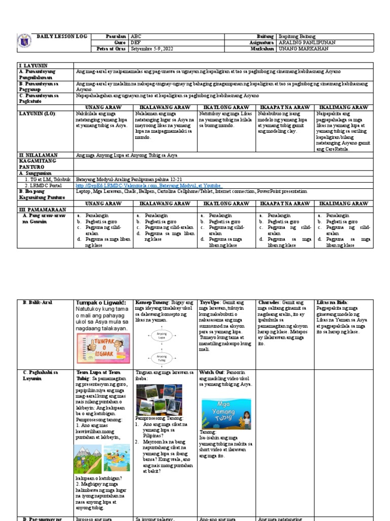 Ap 7 DLP Week3 Q1 | PDF
