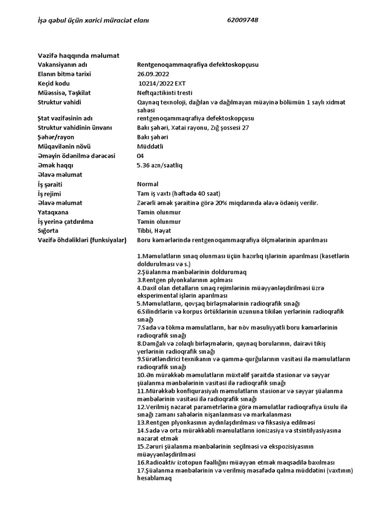 Daten#bersicht - Rentgenoqammaqrafiya Defektoskop#usu | PDF