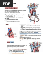 Blood and Circulation, iGCSE Biology | PDF | Circulatory System ...