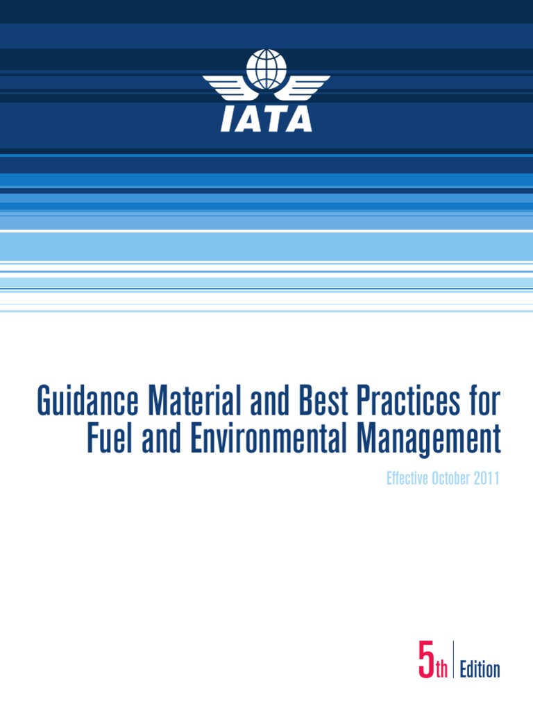 Iata Guidance Material and Best Practices For Fuel and Envir Unlocked | PDF | Air Pollution ...