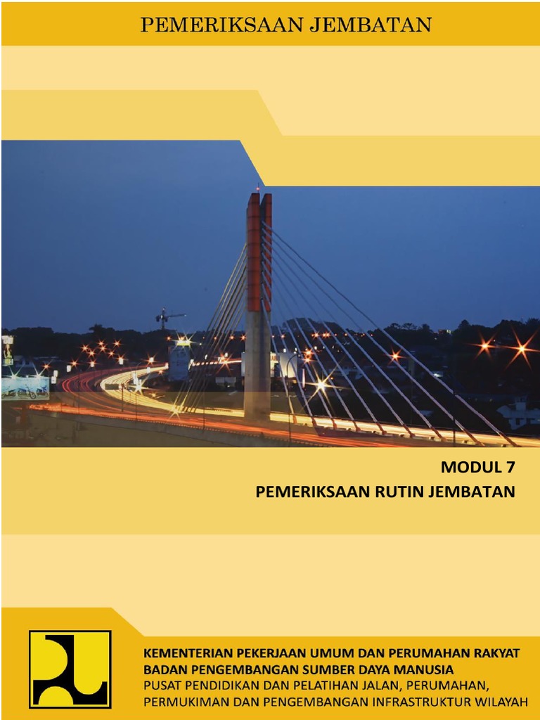 Modul 7 Prosedur Pemeriksaan Rutin Jembatan | PDF | Teknologi & Rekayasa