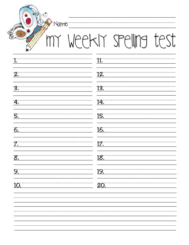 Spelling Paper | PDF | Cooking, Food & Wine