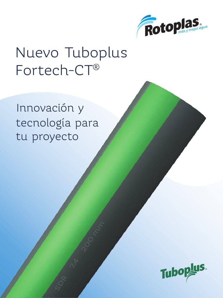 Fortech Catalogo | PDF | Tubería (transporte de fluidos) | Agua