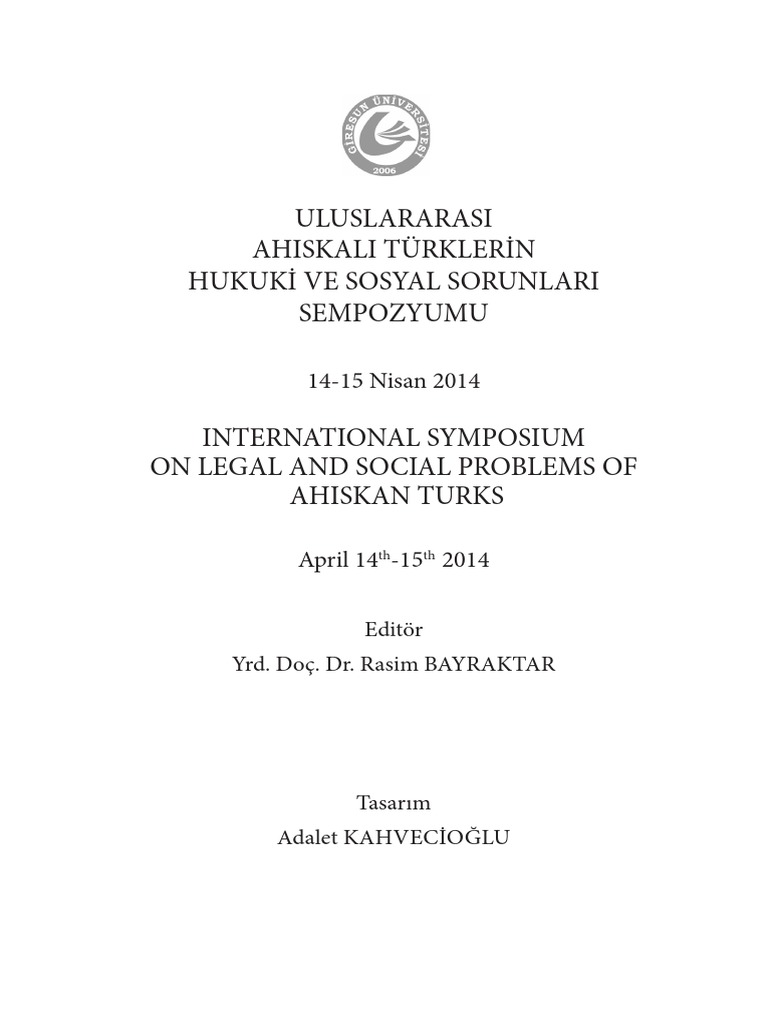 TM Ahiska - Turkleri Erht 3 | PDF