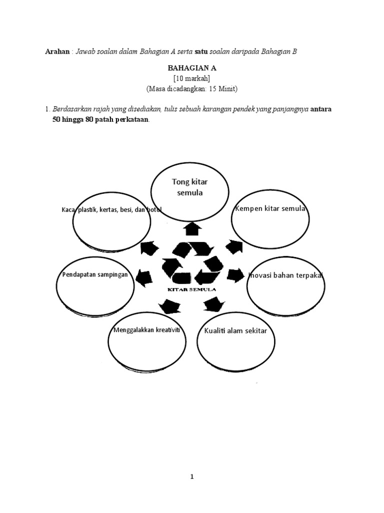 BM Kertas 2 Tingkatan 3 | PDF