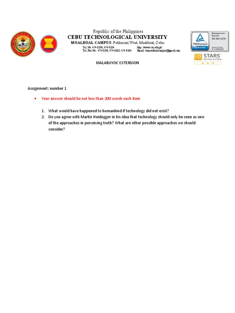 Assignment 1 | PDF