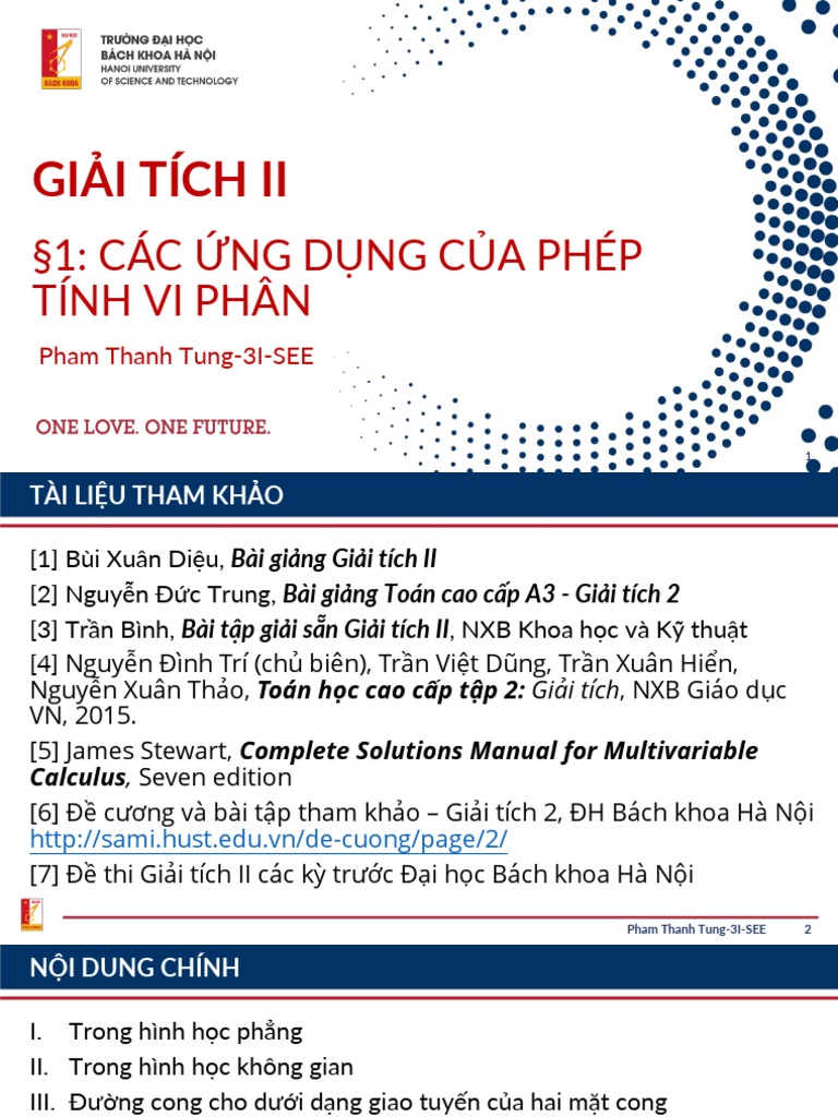 Bài 1 - NG D NG C A Phép Tính VI Phân | PDF