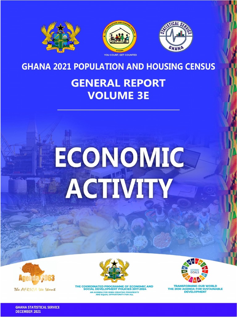 2021 PHC General Report Vol 3E - Economic Activity | PDF | Census | Employment