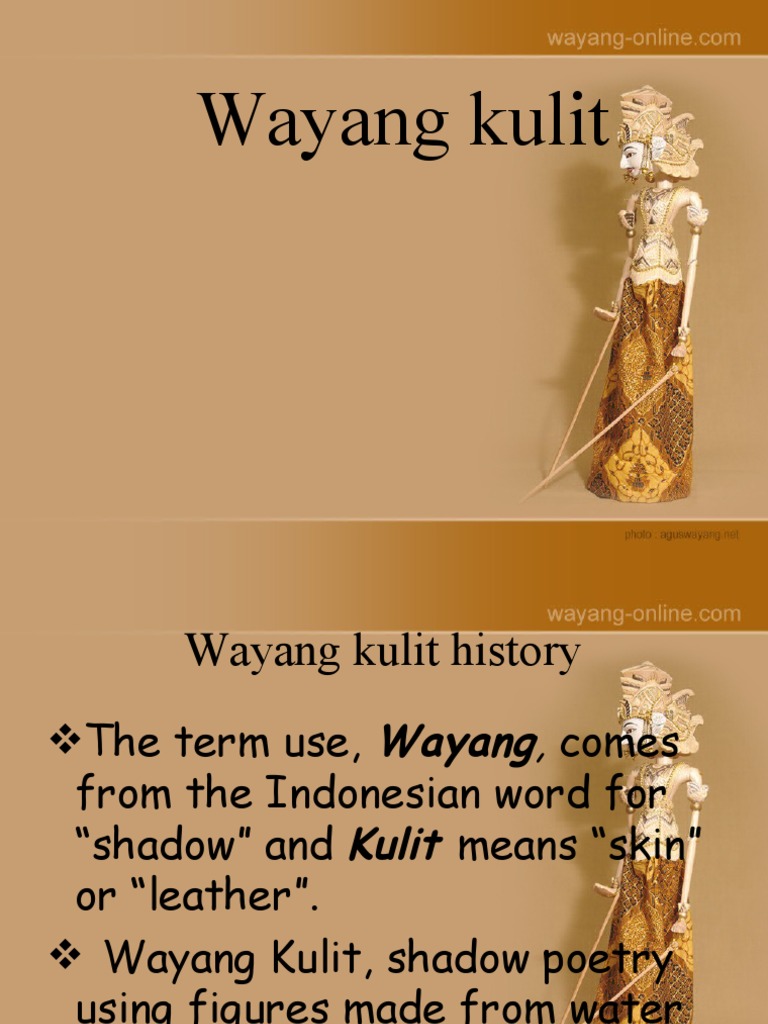 Wayang Kulit | PDF | Indonesia | Java