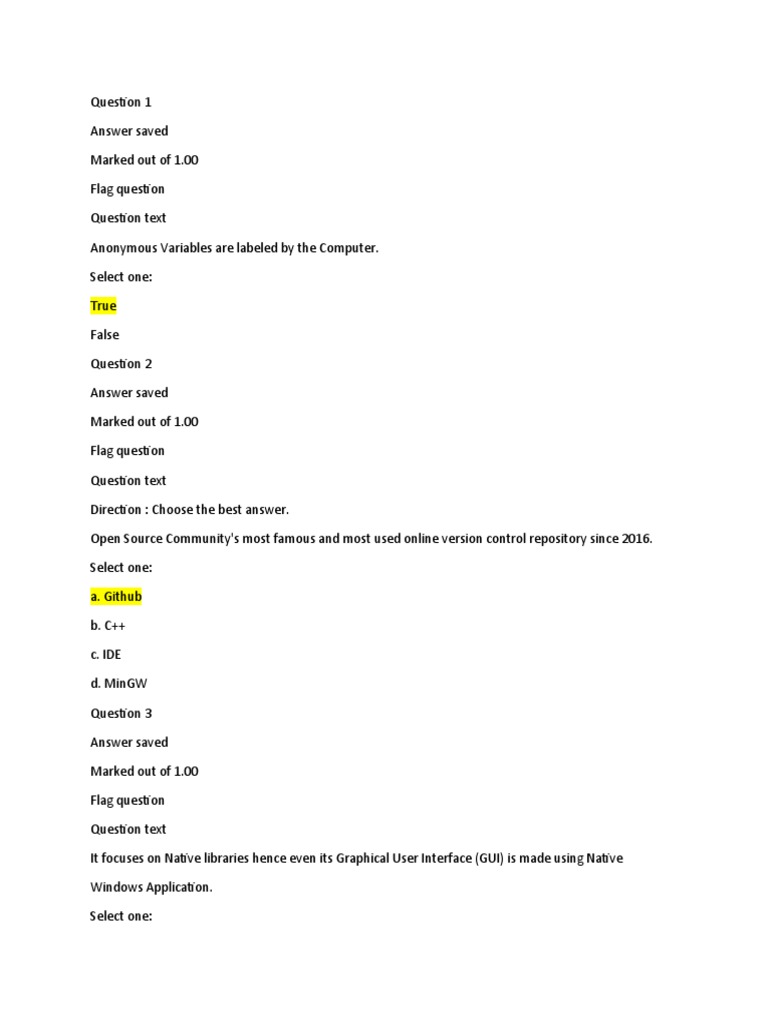 Coe Exam1 | PDF | Integrated Development Environment | Version Control