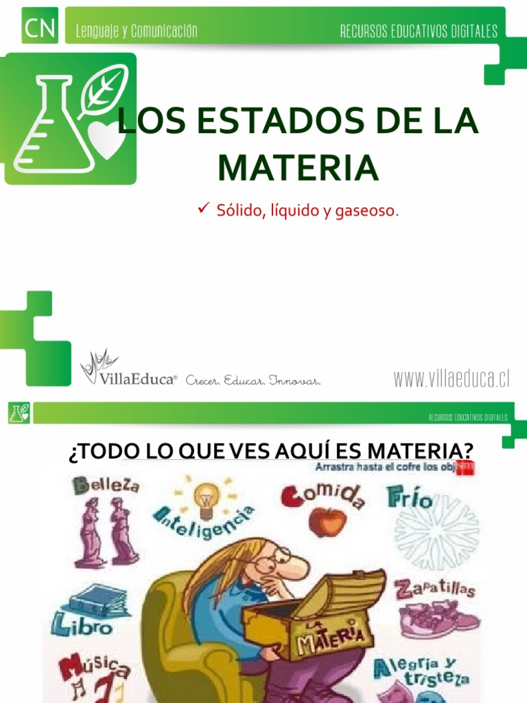 Estados de La Materia | PDF | Gases | Importar