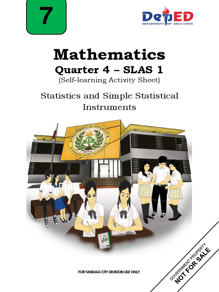 Math 7 - Q4 - W1 - Statistics and Simple Statistical Instruments - (Montenegro, C.) | PDF ...