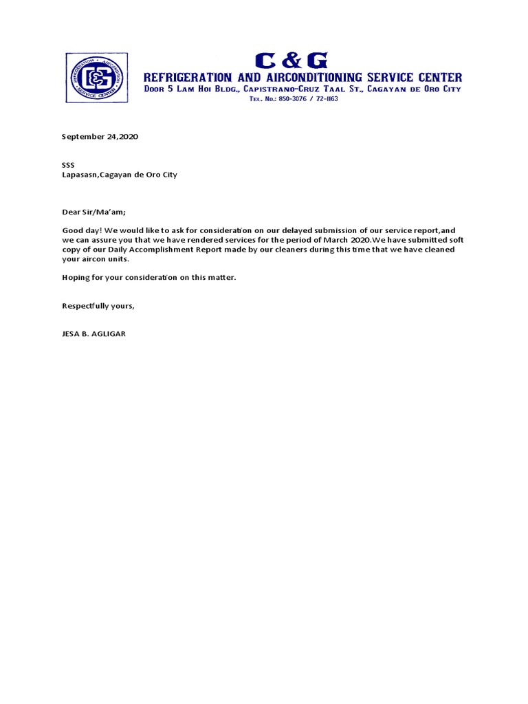 SSS letter | PDF