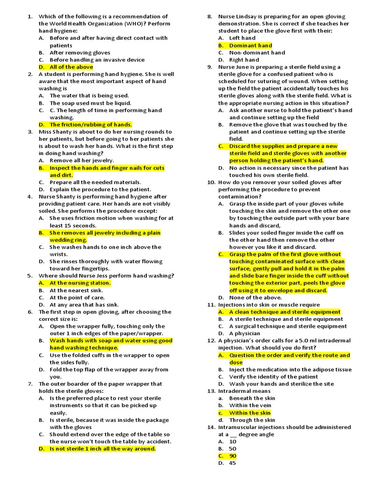 Long Quiz MCN Rle | PDF | Injection (Medicine) | Intravenous Therapy