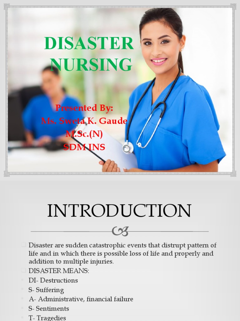 Disaster Nursing | PDF | Emergency Management | Natural Disasters