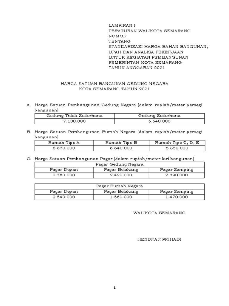 Lampiran 1 HSBGN | PDF