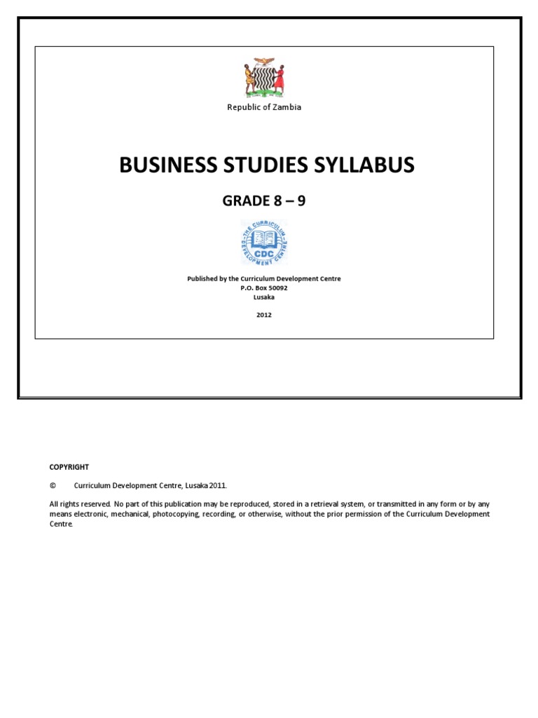 Business Studies Pdf