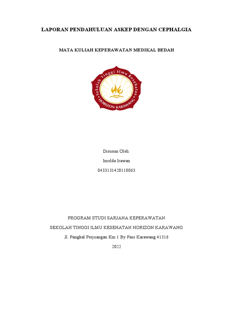 LP Cephalgia Imelda | PDF | Sains & Matematika