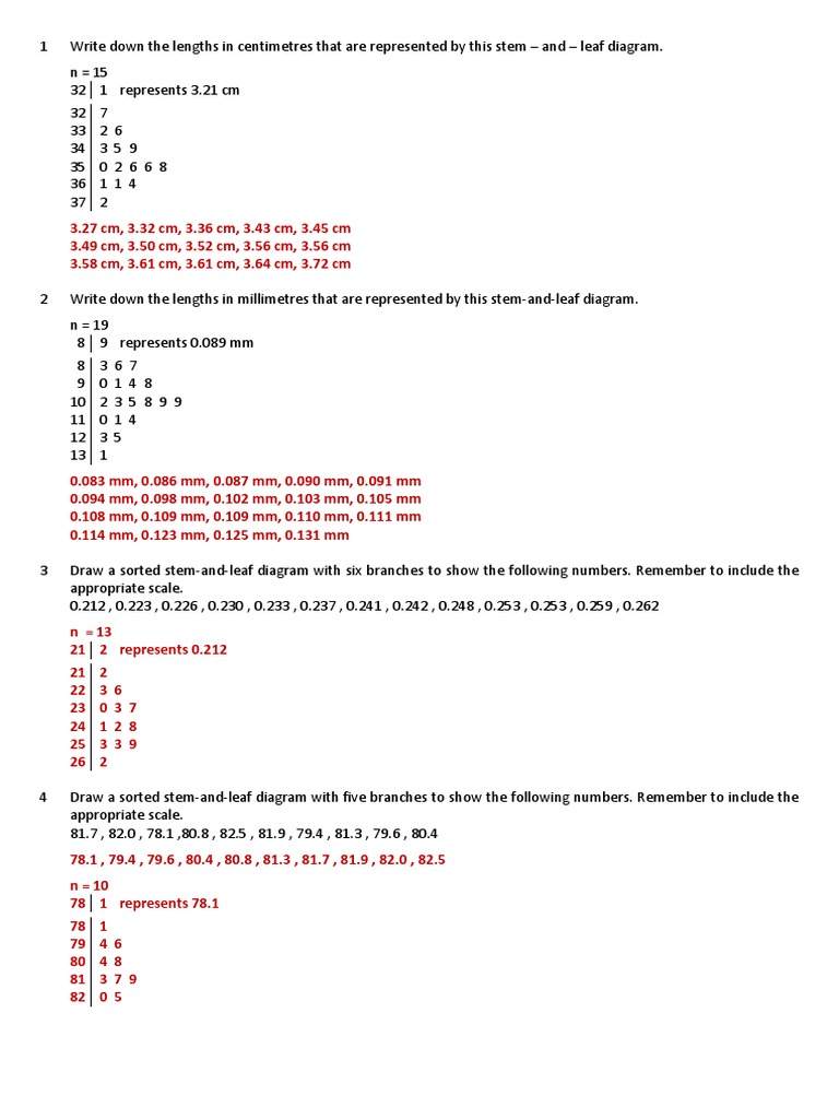 Ex 1A PG 9 | PDF | Statistics