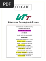 Plan de Marketing de Colgate | PDF | Marketing | Marca