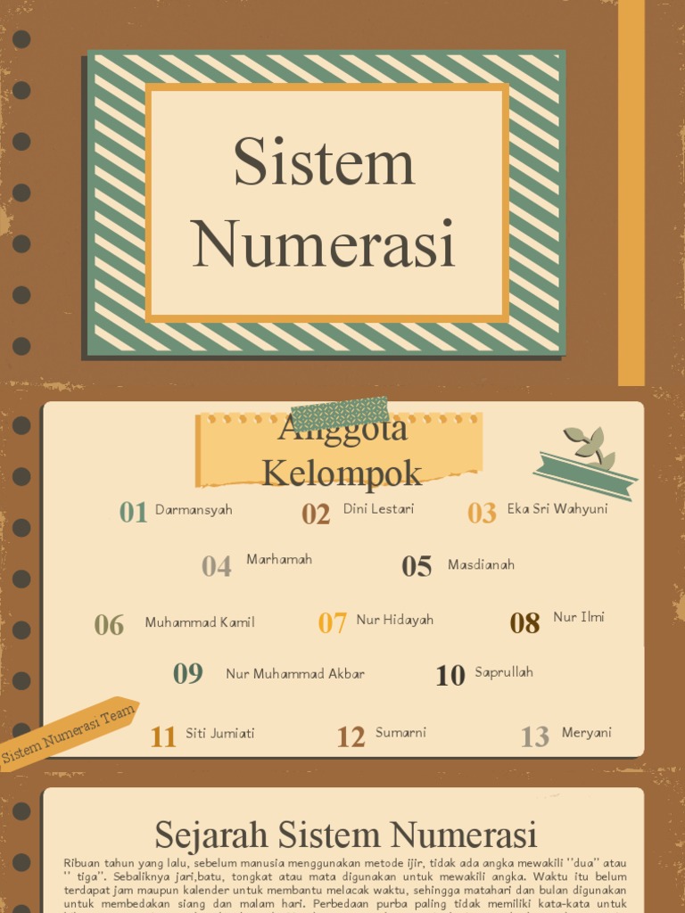 Sistem Numerasi M | PDF