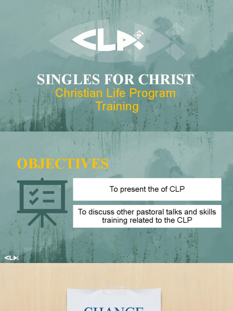 CLP Training - Modified | PDF | Abrahamic Religions