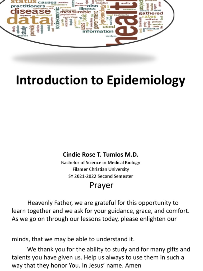 Introduction To Epidemiology | PDF | Epidemiology | Public Health