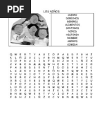 La Dieta Correcta y Su Importancia para La Salud Sopa de Letras | PDF