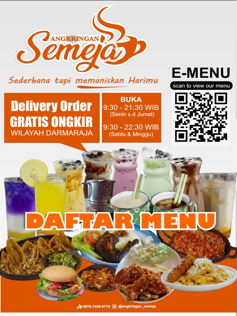 Menu Angkringan Semeja 2023 | PDF | Memasak, Makanan, & Anggur