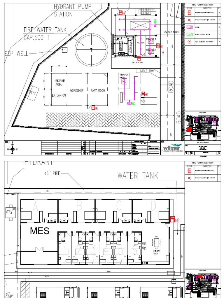 Fire Alarm Layout WPI Mojokerto Rev.0 | PDF