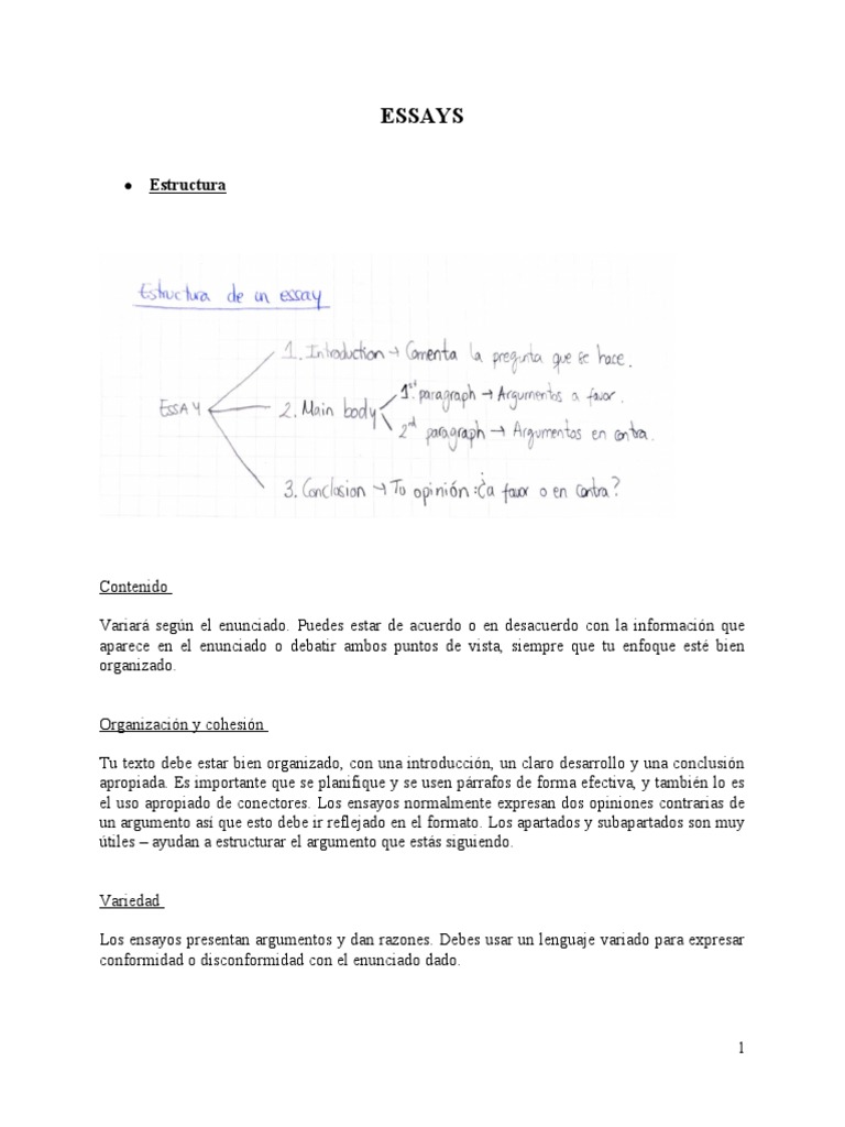 Writing. Essay | PDF | Ensayos | Comunicación humana