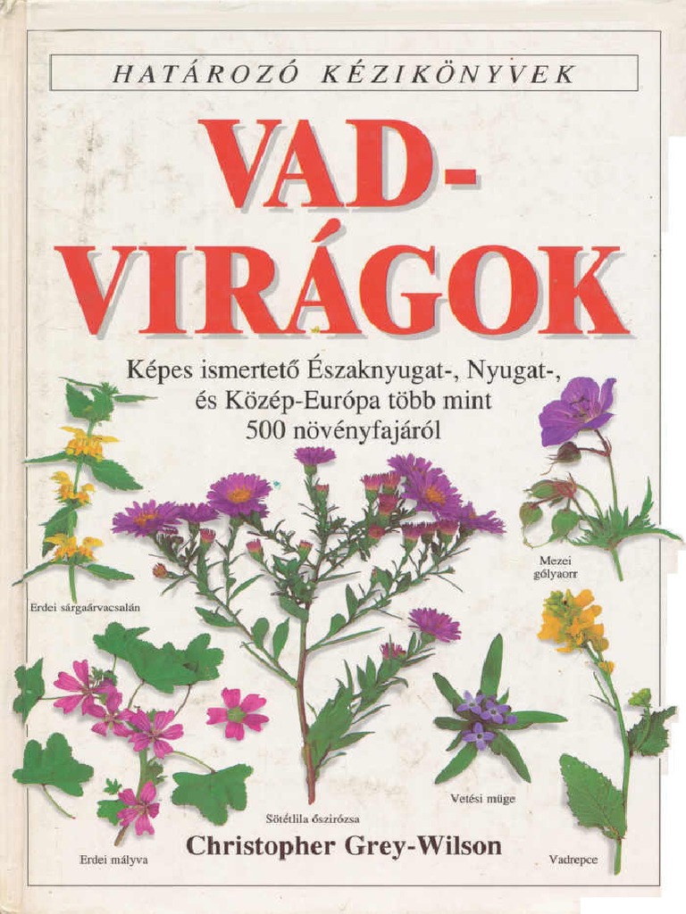 Christopher Grey-Wilson - Vadvirágok | PDF