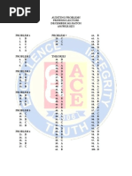 Audit Exam Answer Key 2021 | PDF