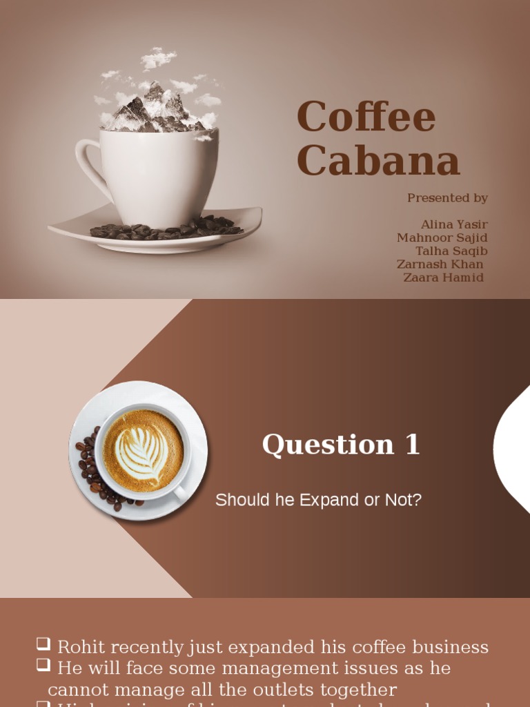 Coffee Cabana | PDF | Marketing | Microeconomics