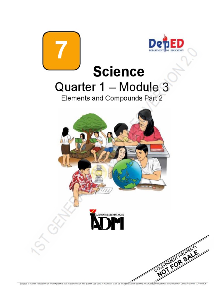 Science7 q1 Mod3 Elementsandcompoundspart2 1-26 | PDF