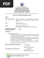 Math Club-Accomplishment Report | PDF | Mentorship | Teachers