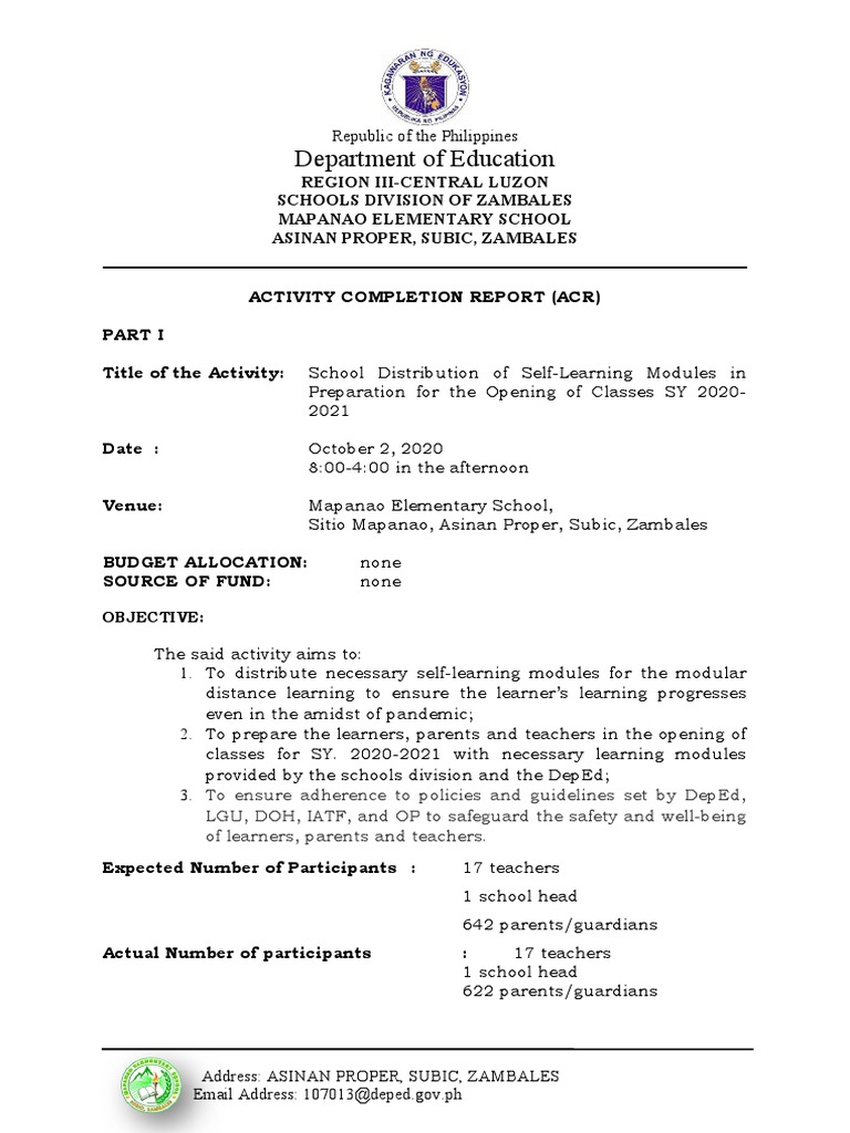 Module Distribution Success | PDF | Learning | Health Sciences