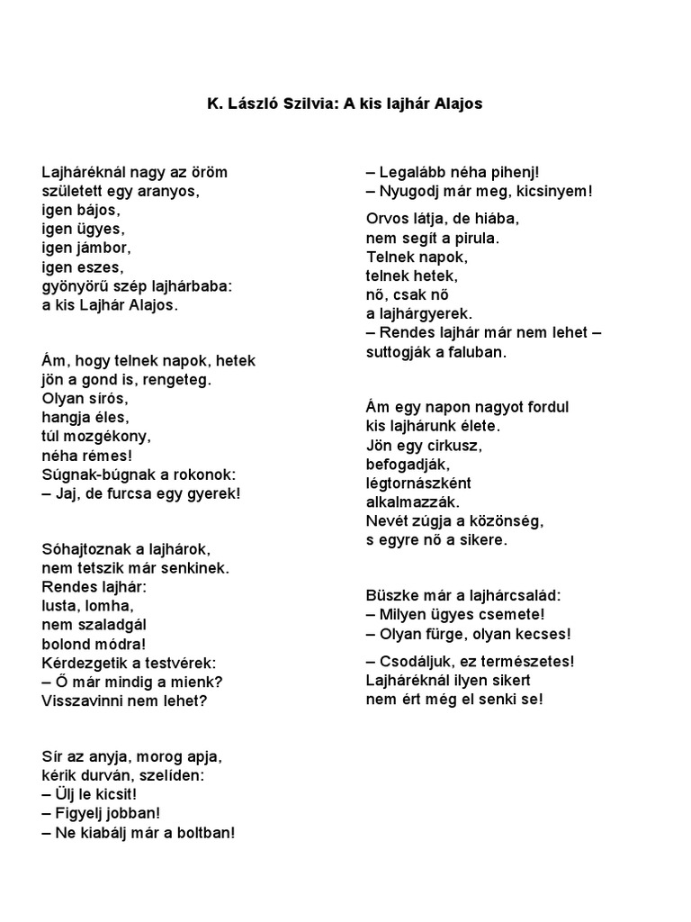 Lajhár Alajos | PDF