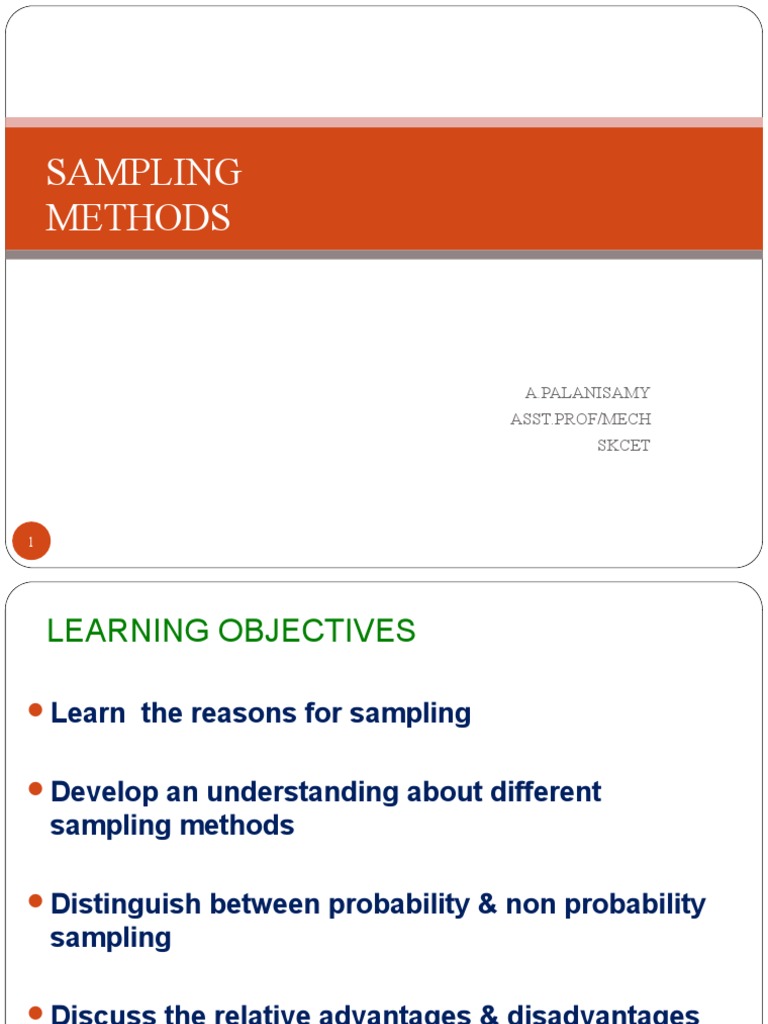 RM Unit II Sampling Methods | PDF | Sampling (Statistics) | Stratified ... RM Unit II Sampling Methods | PDF | Sampling (Statistics) | Stratified ...