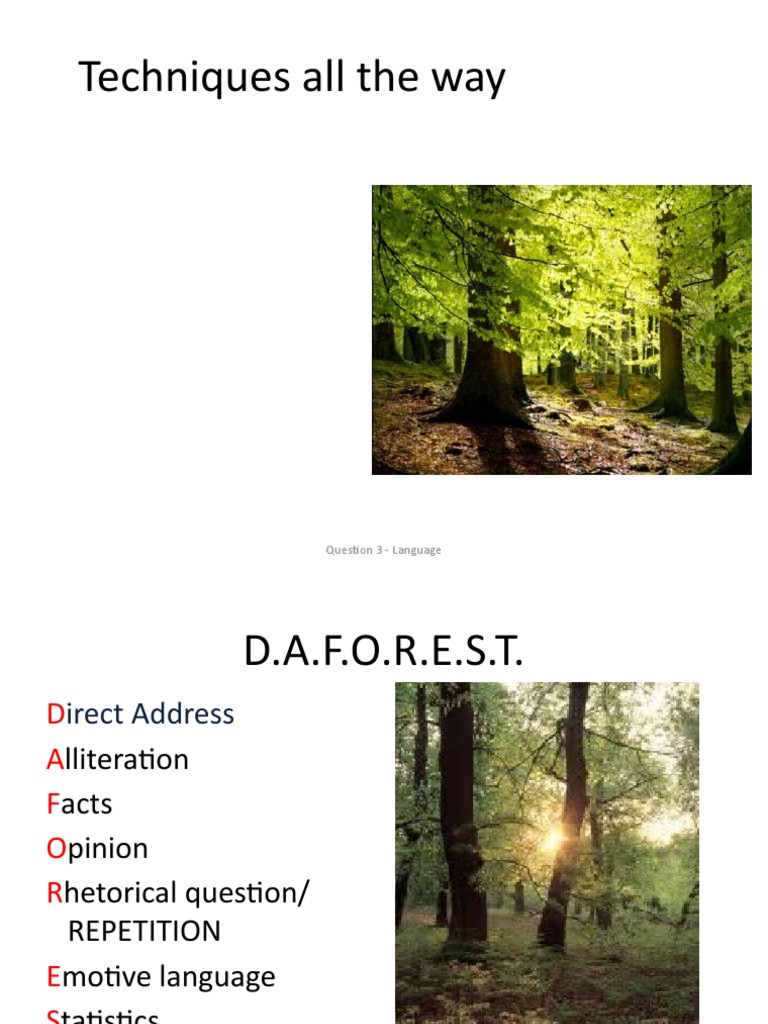 Best Daforest | Download Free PDF | Question | Rhetoric