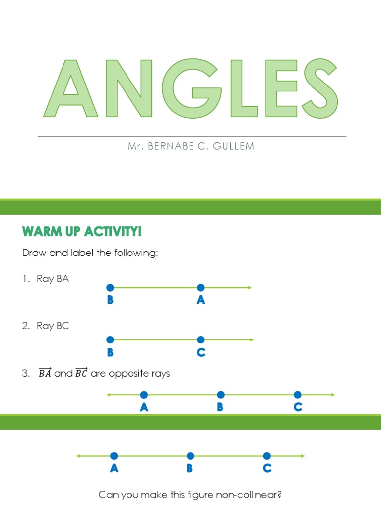 Angles | PDF