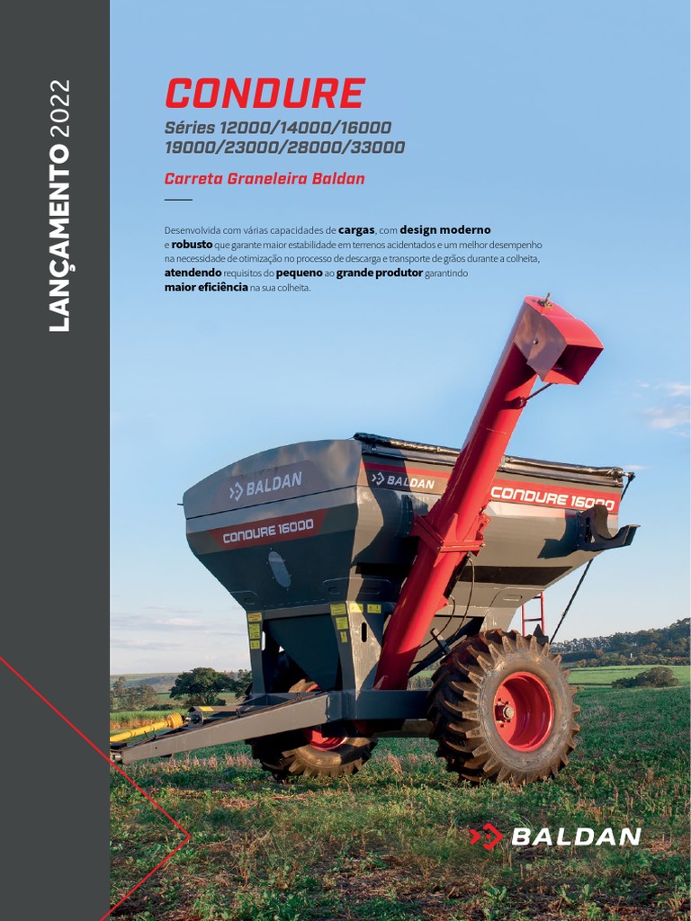 baldan-folheto-condure | PDF | Veículo motorizado | Bens manufaturados