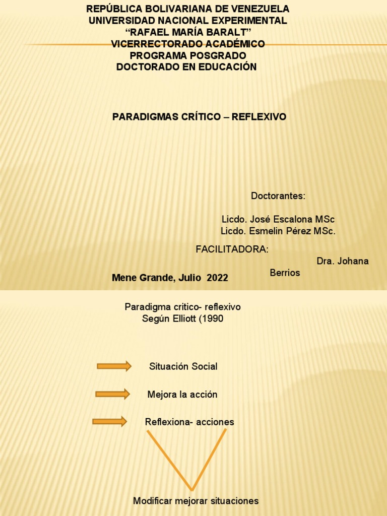 Paradigma Socio Critico | PDF